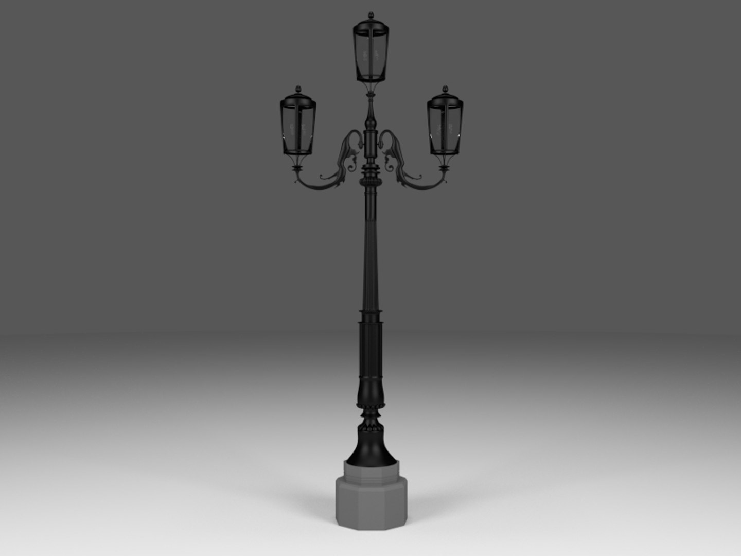 3d Lamp Lighting Model