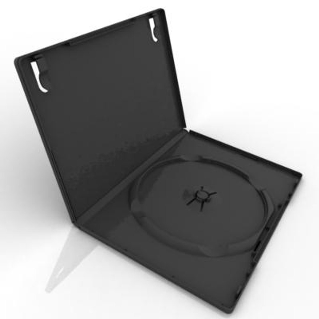 dvd case 3d max