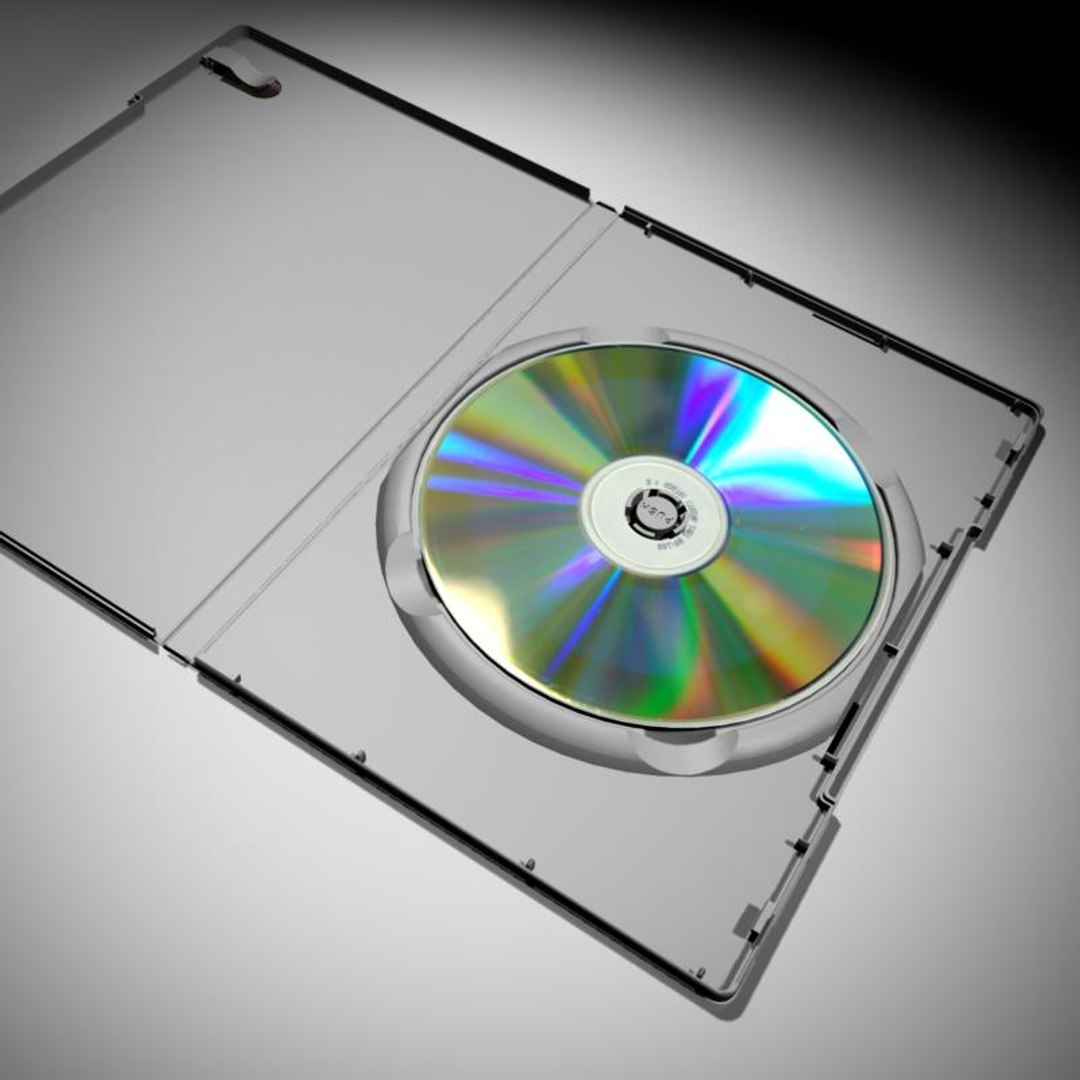 dvd case 3d max