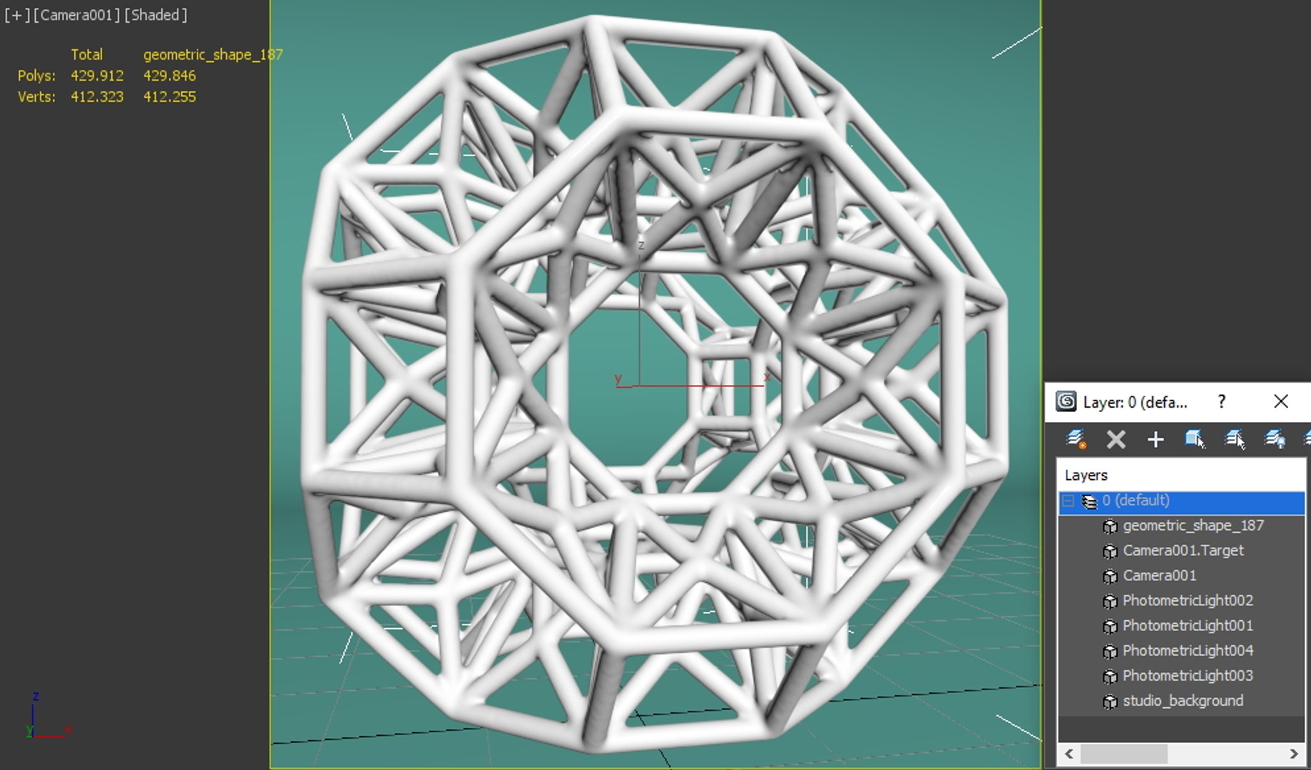 Geometric Shape 3d Max
