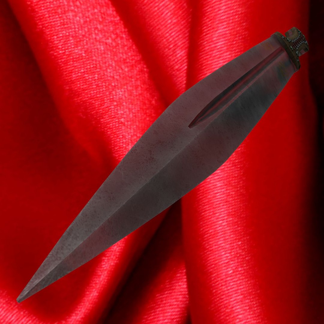 Cossack Khanjali 3d Model