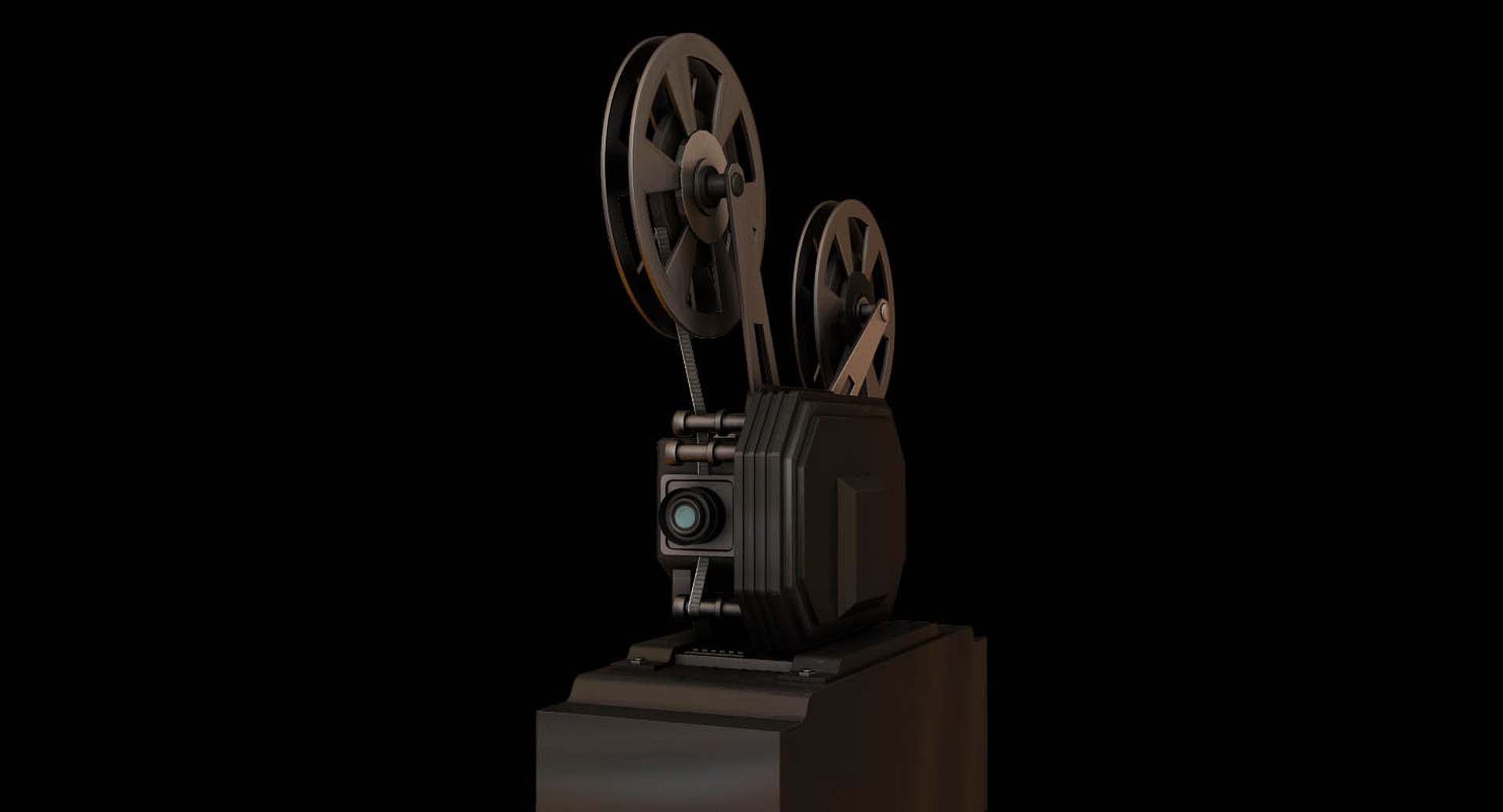 3D Film Movie Projector - TurboSquid 1464552