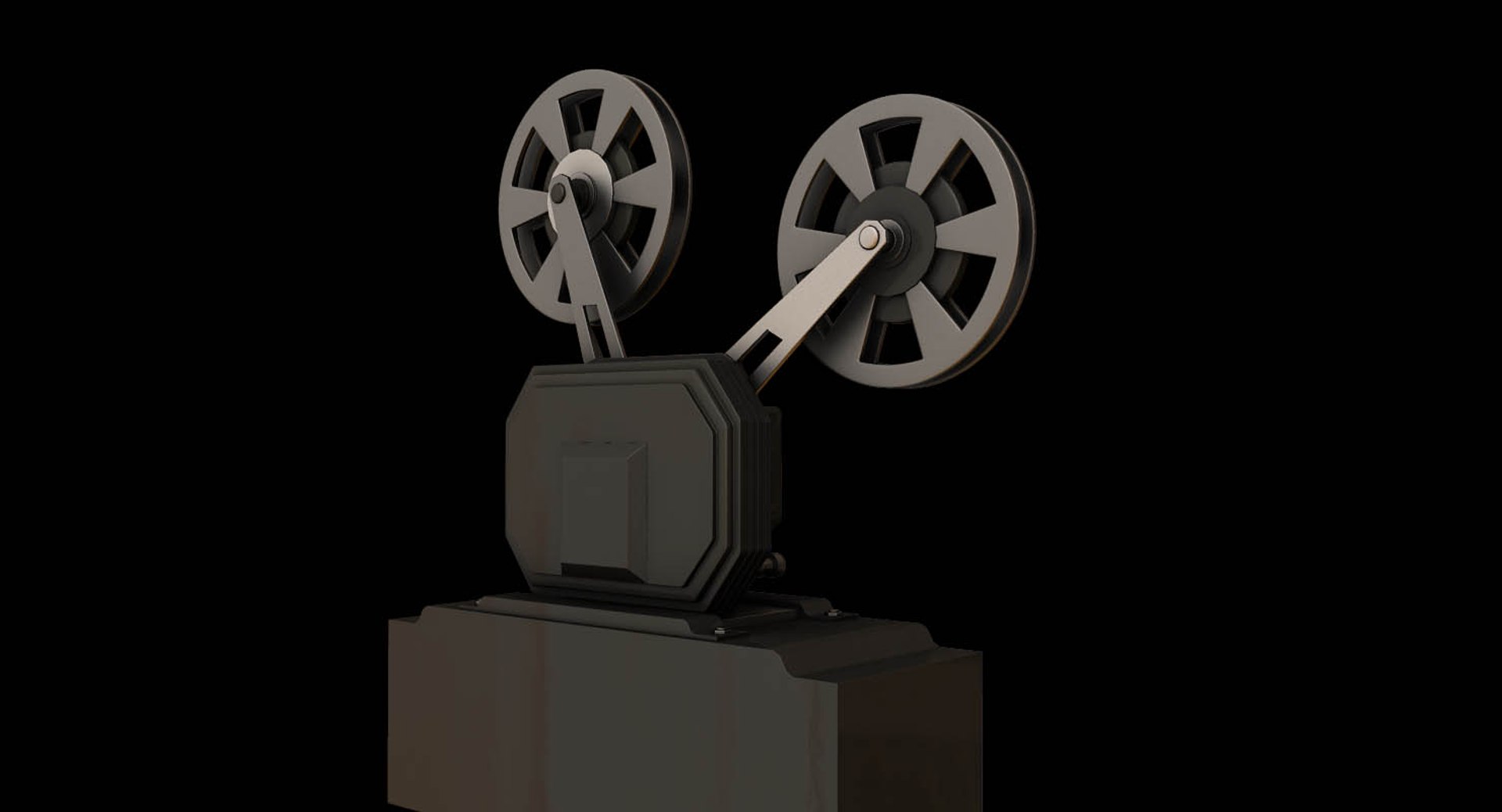 3D Film Movie Projector - TurboSquid 1464552