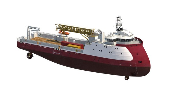 Statek dostawczy platformy ładunkowej PSV Model 3D - TurboSquid 1067447