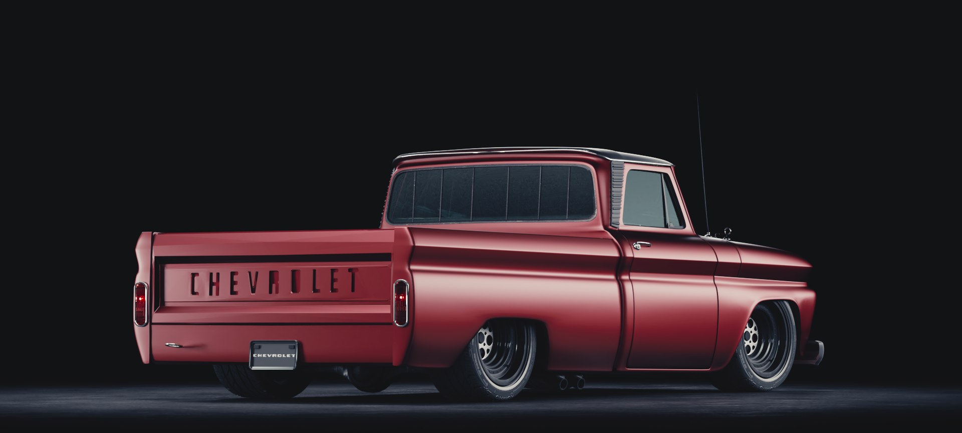 Chevrolet c10 pickup lowrider 3D model - TurboSquid 1405024