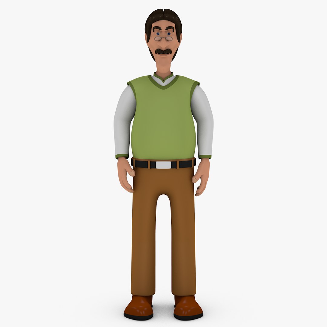 3D Model Character Teacher - TurboSquid 2009839