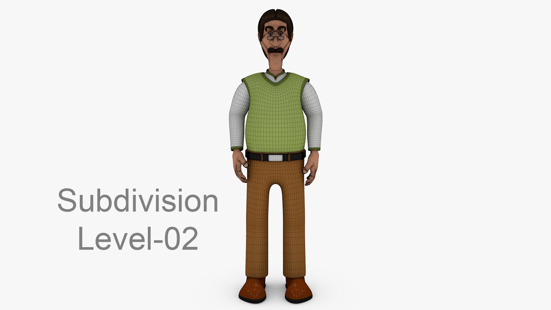 3D Model Character Teacher - TurboSquid 2009839