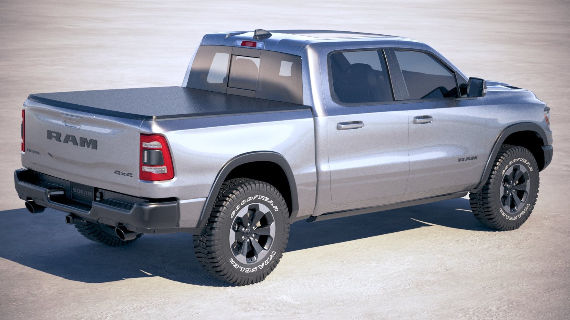 3D Ram 1500 Rebel Model - TurboSquid 1375107