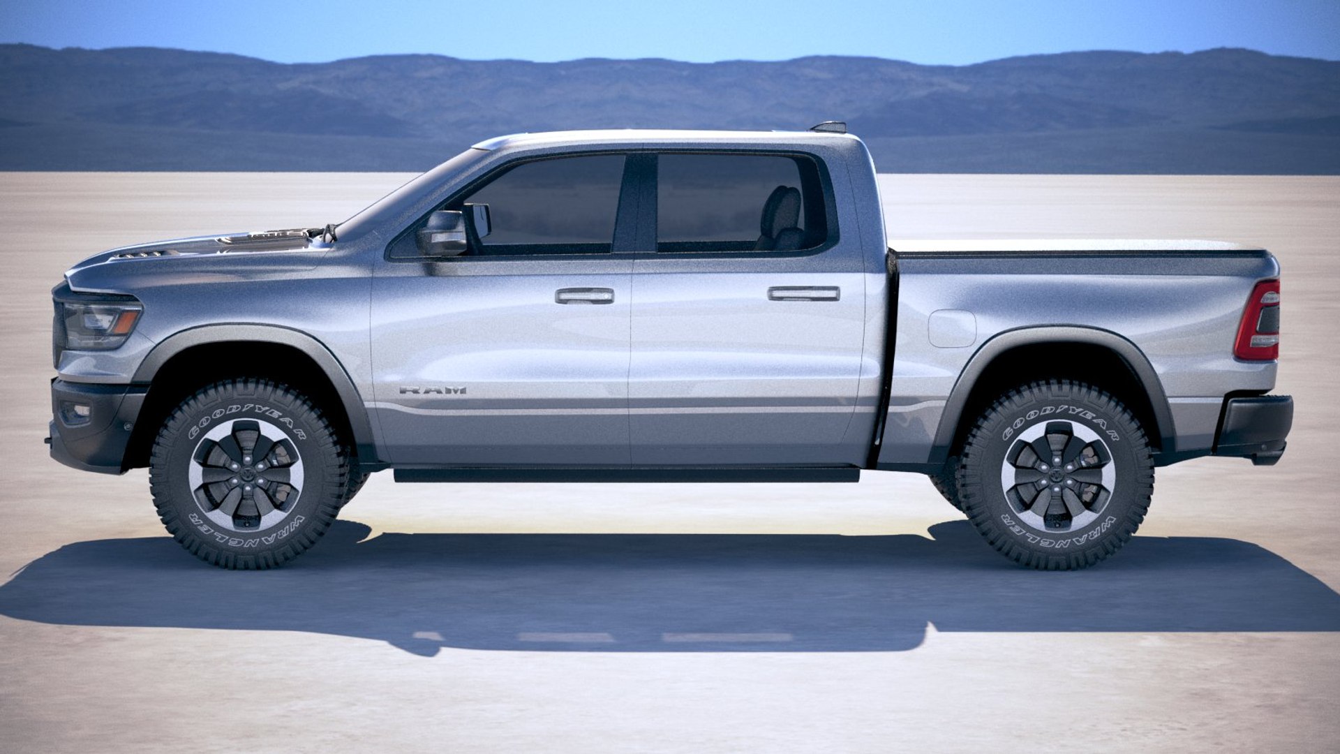 3D Ram 1500 Rebel Model - TurboSquid 1375107