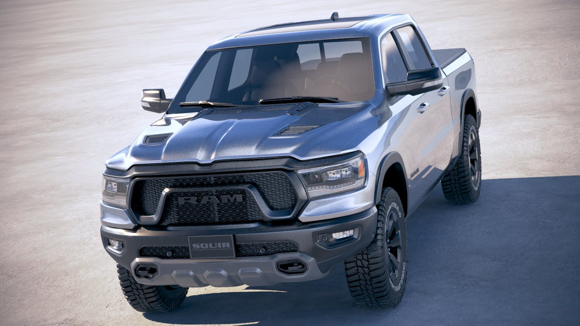 3D Ram 1500 Rebel Model - TurboSquid 1375107