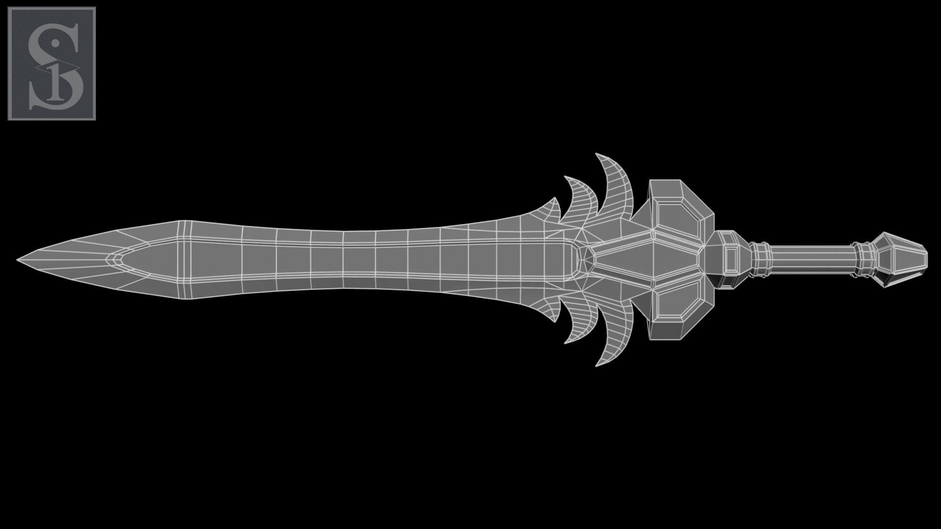 Prometheus ceaseless ember sword 3D - TurboSquid 1633009