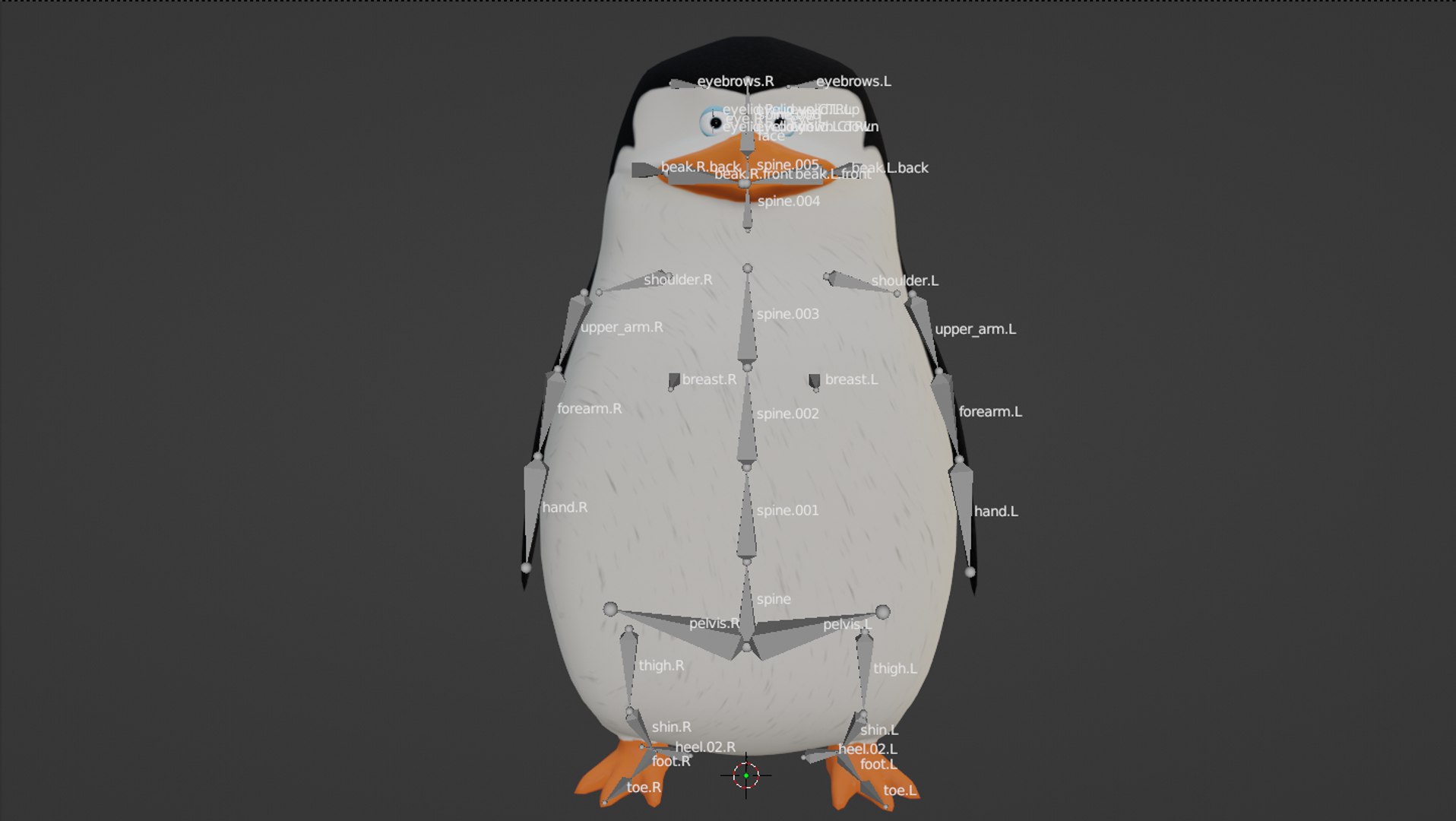 3D Skipper From Penguins Of Madagascar - TurboSquid 2365399