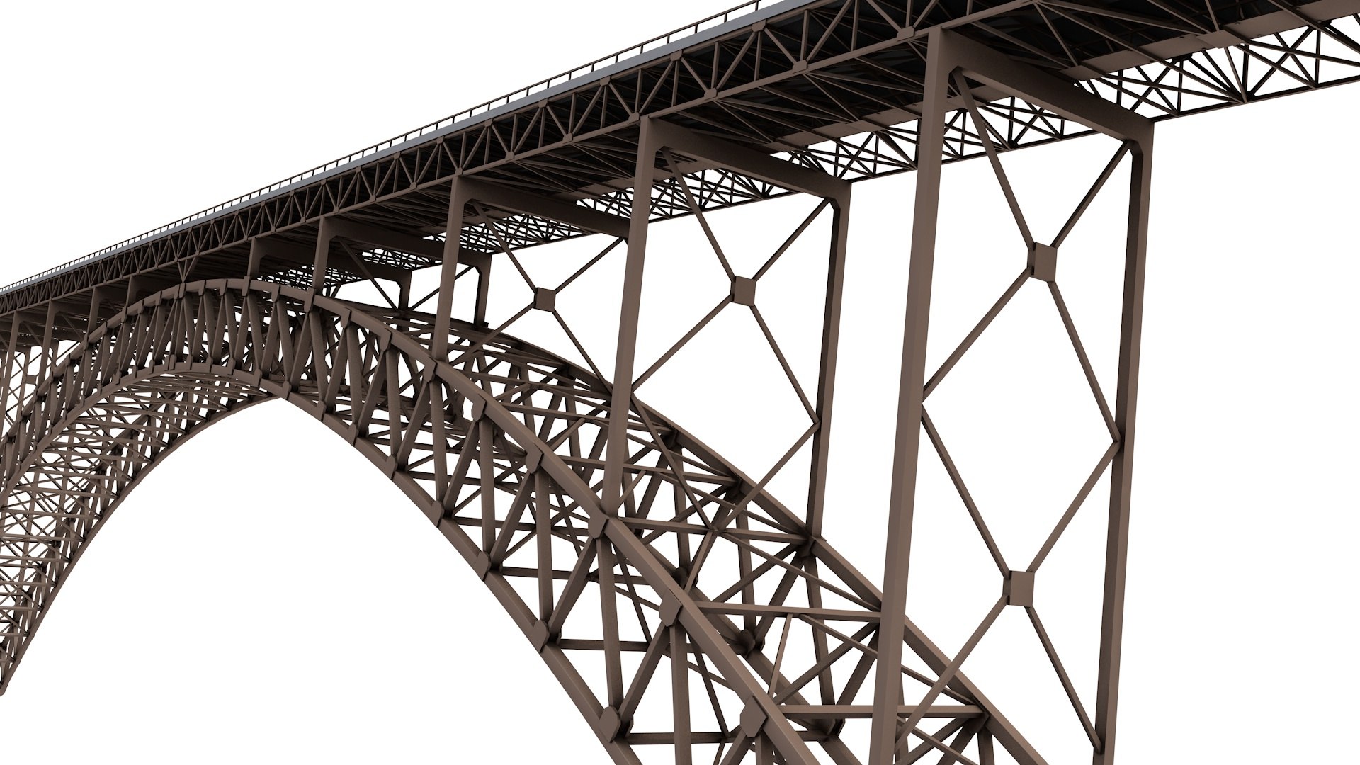 3D Model New River Gorge Bridge1 - TurboSquid 2426414