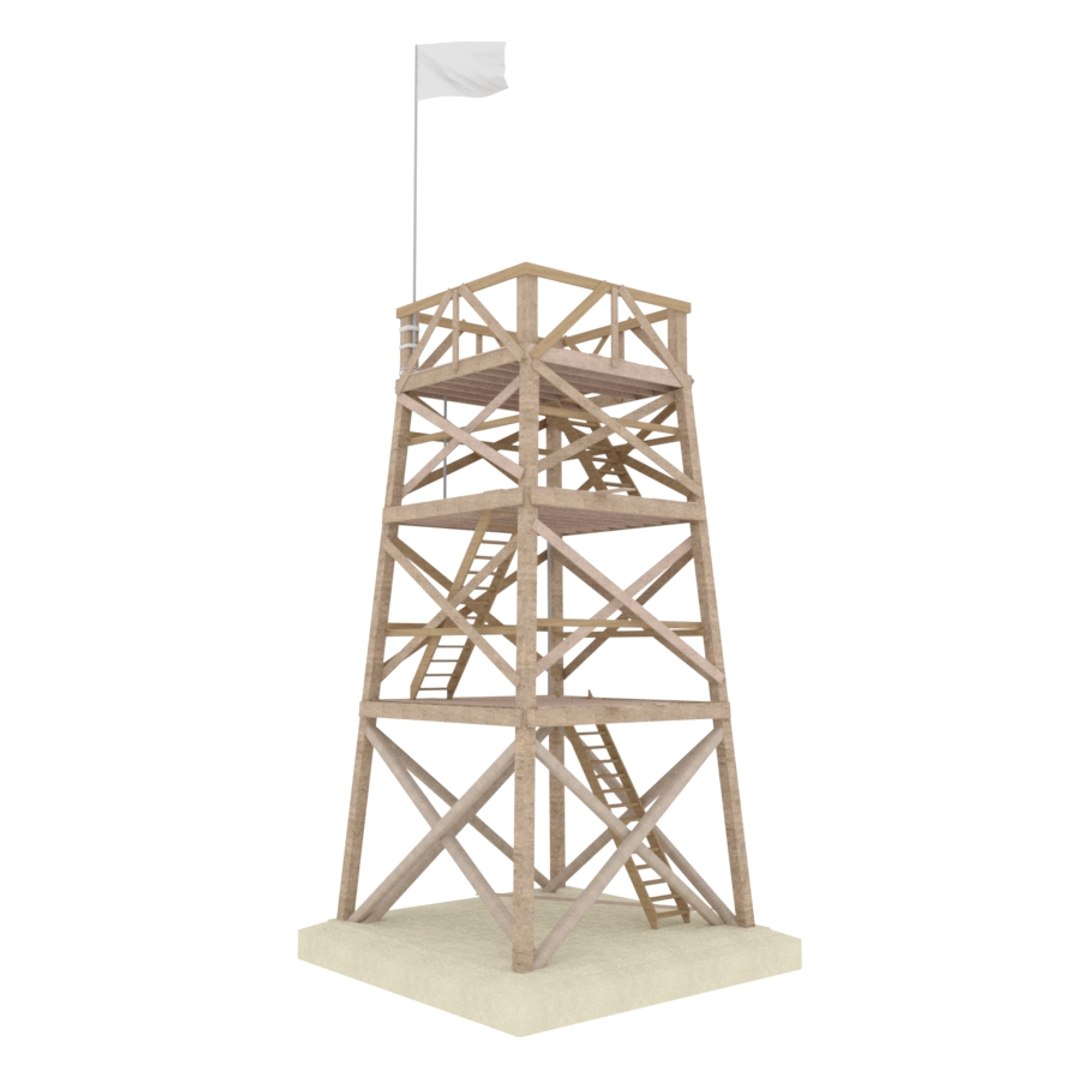 Watchtower 3D - TurboSquid 1790277