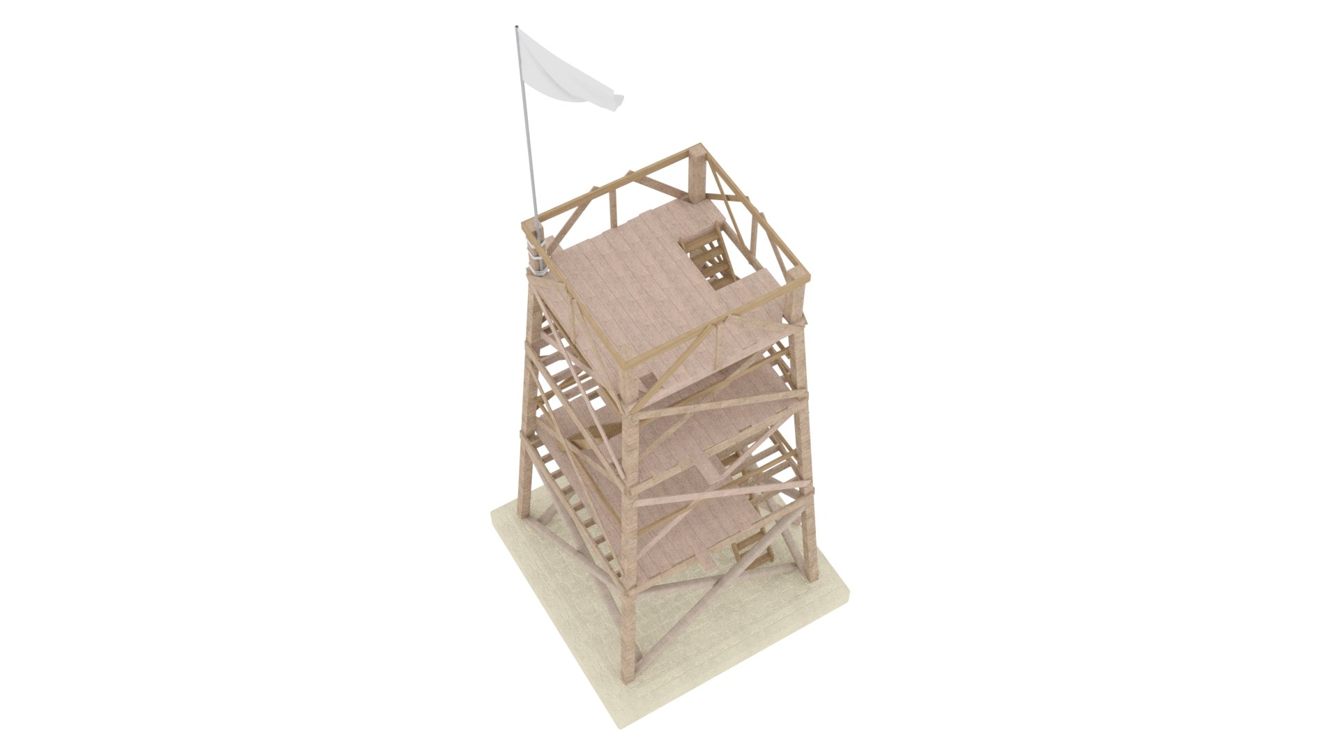 Watchtower 3D - TurboSquid 1790277