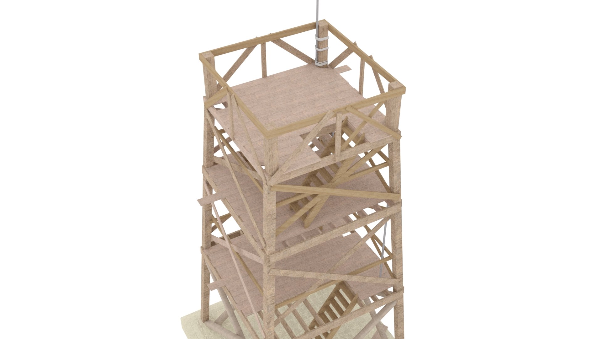 Watchtower 3D - TurboSquid 1790277