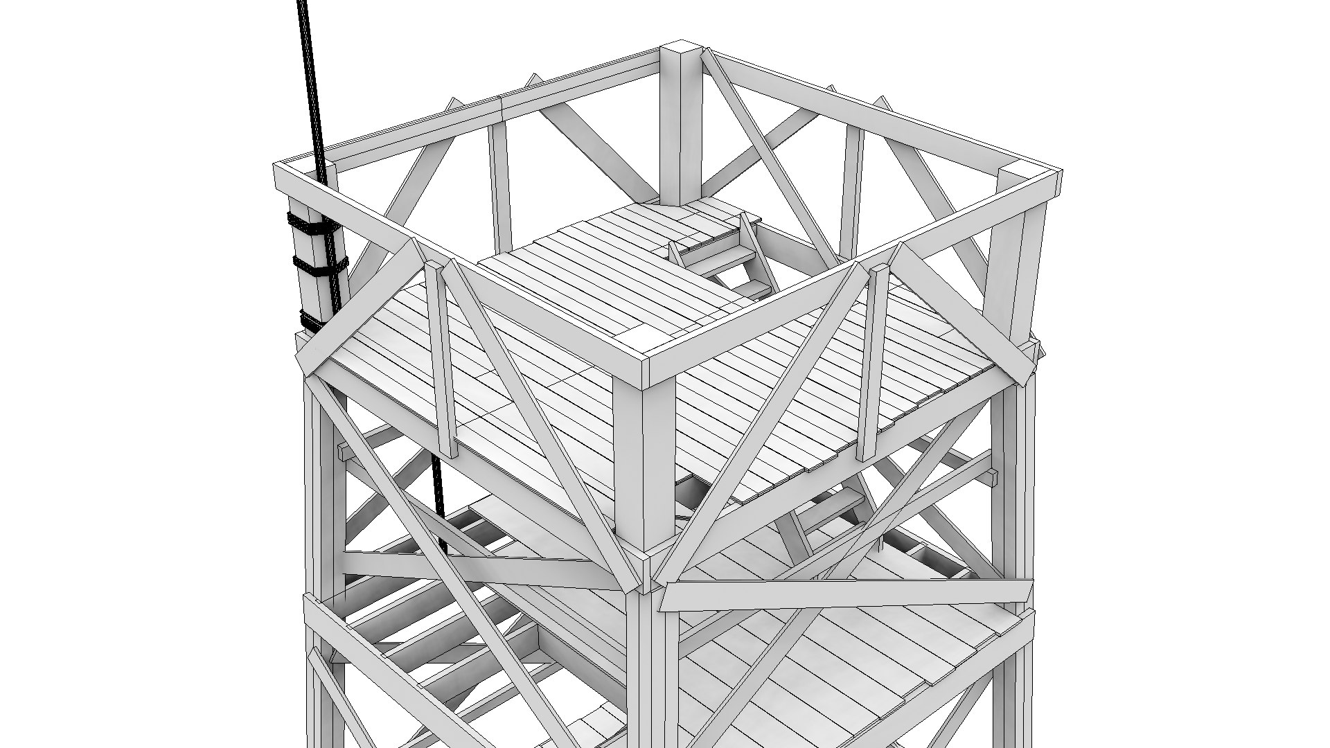 Watchtower 3D - TurboSquid 1790277