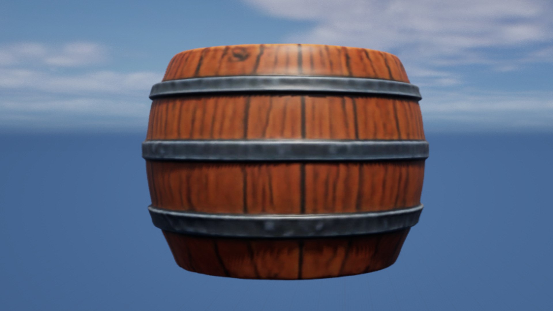 3D Pirate Barrel - TurboSquid 2226306