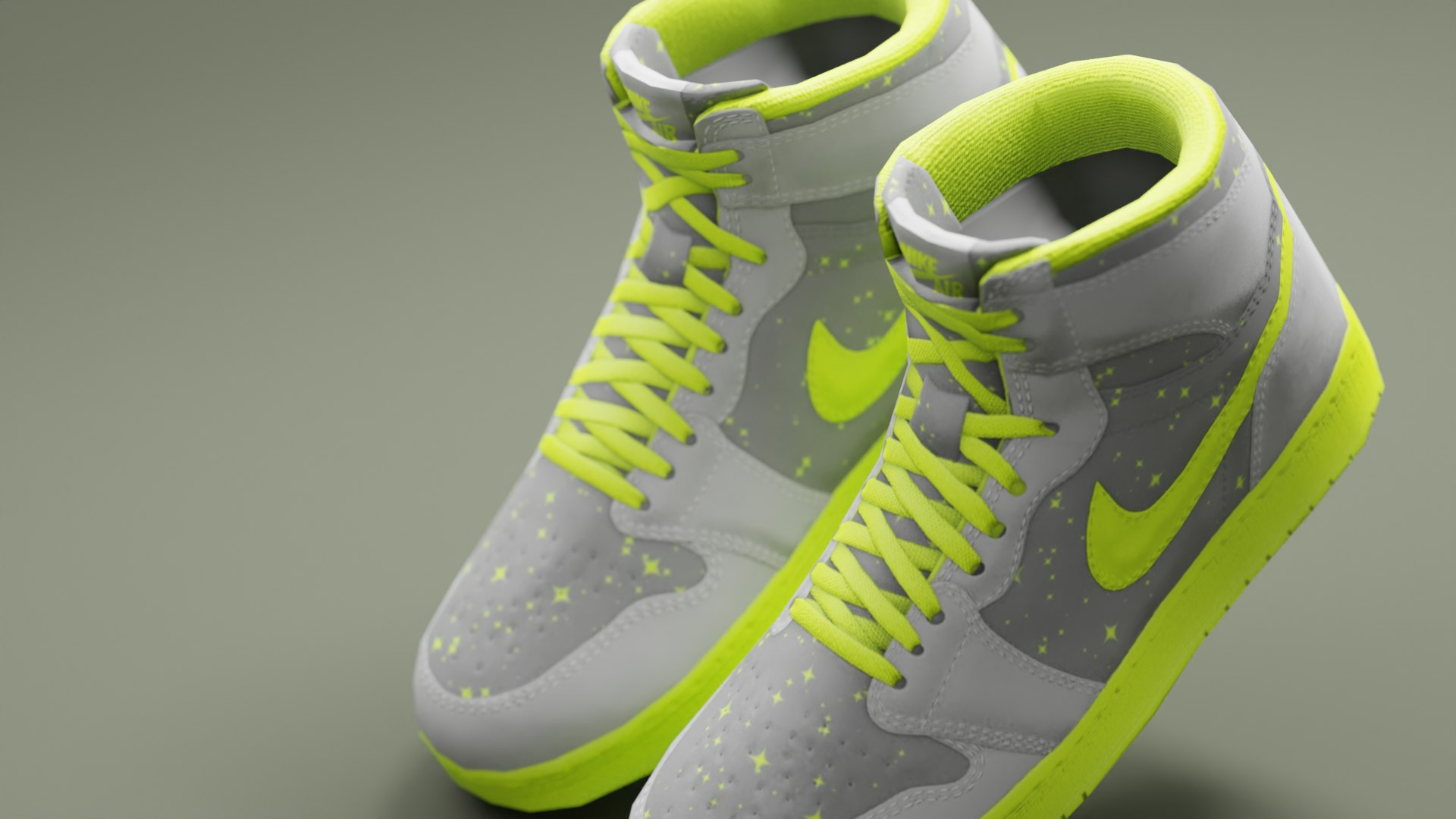 3D Air Jordan Nike Shoes - 09 - Low Poly - TurboSquid 2189876
