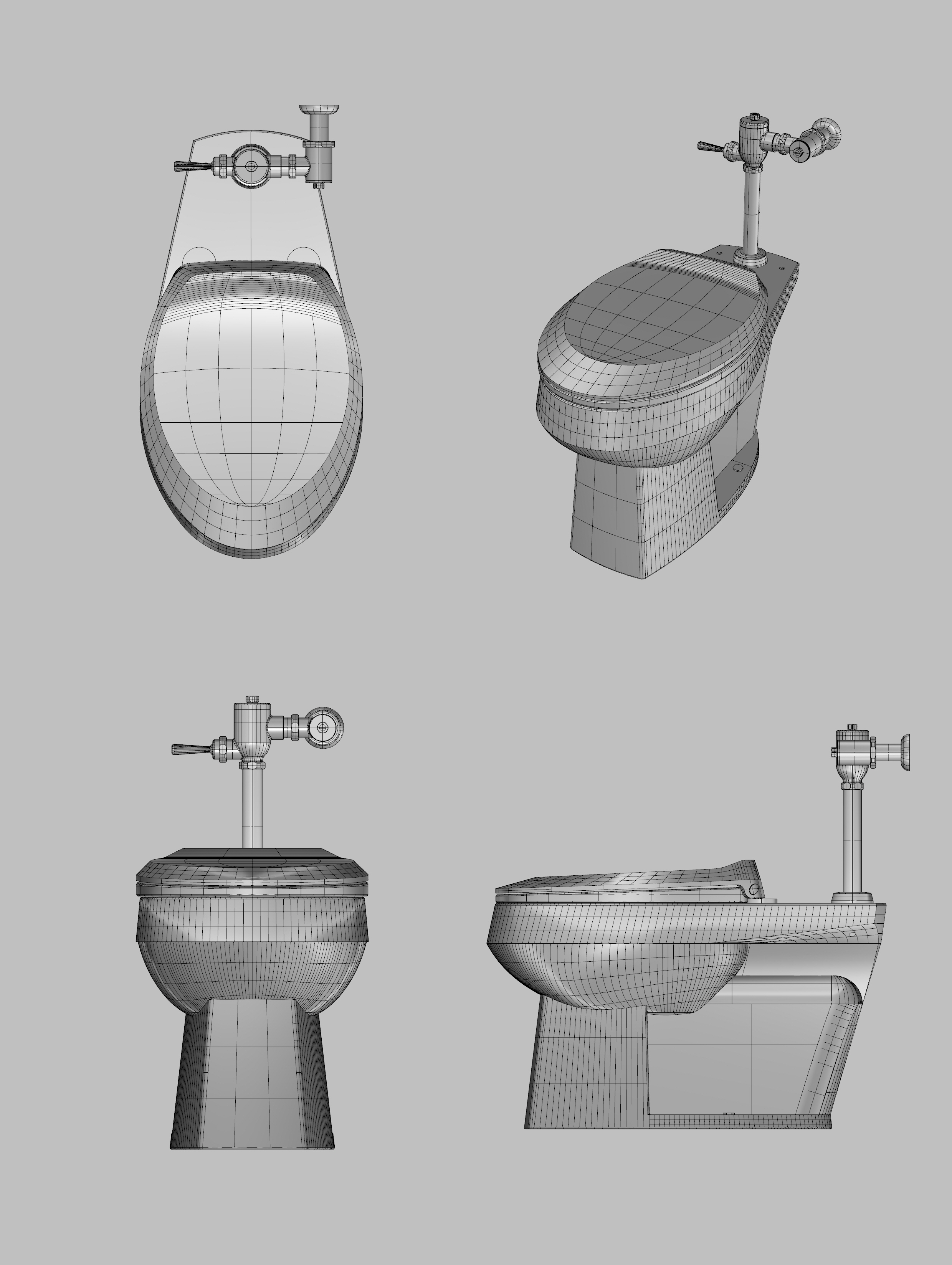 Toilet wc 3D - TurboSquid 1480752