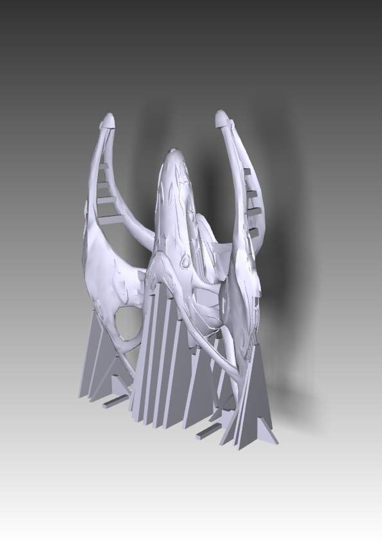 3d Andromeda Spaceship