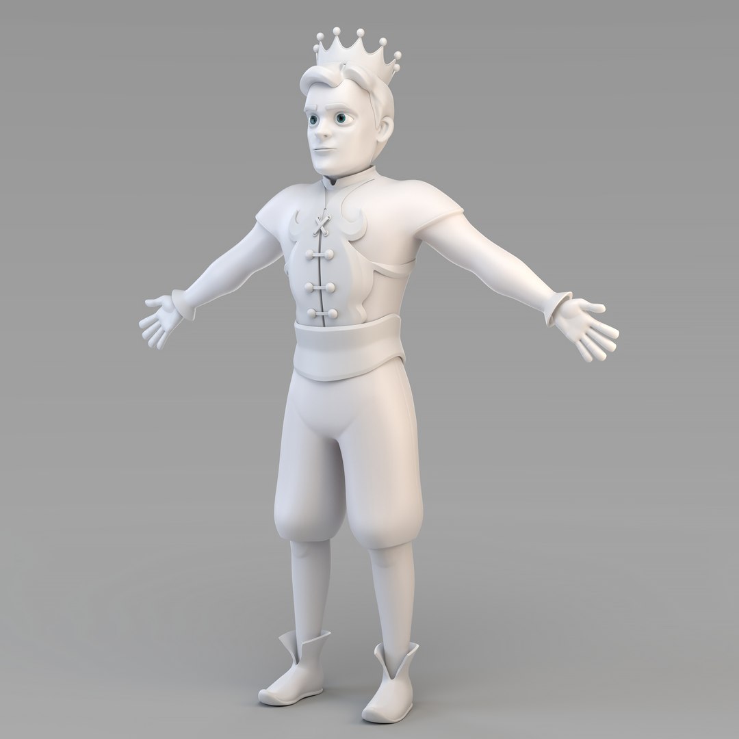 3D Prince 01 - TurboSquid 1620578