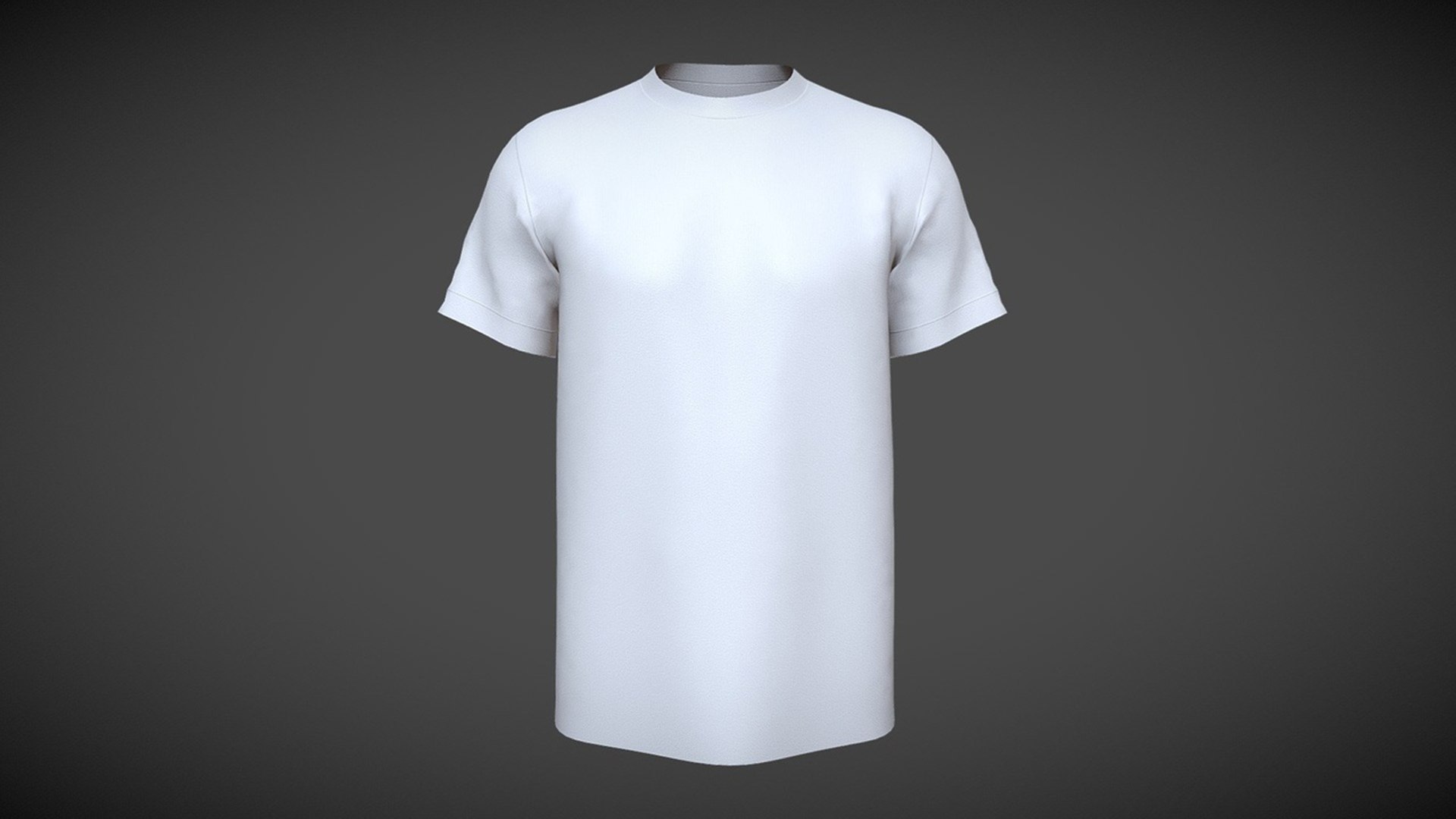 3D Regular Basic T-Shirt In Low Poly - TurboSquid 2380169