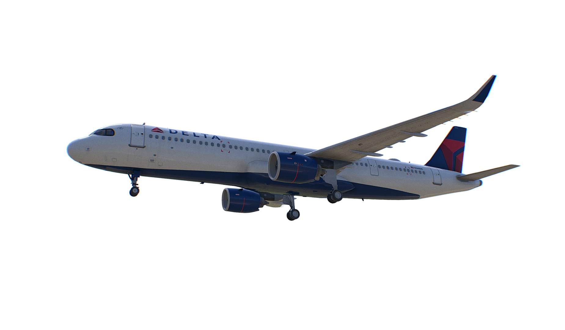 Airbus A321neo Delta Airlines 3D Model - TurboSquid 2104722