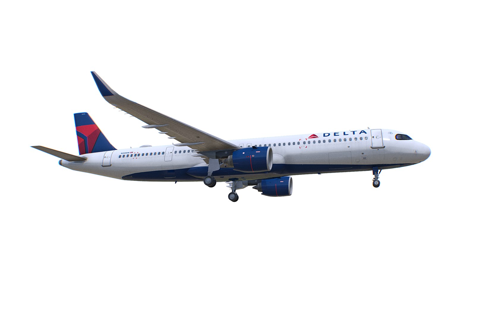 Airbus A321neo Delta Airlines 3D Model - TurboSquid 2104722