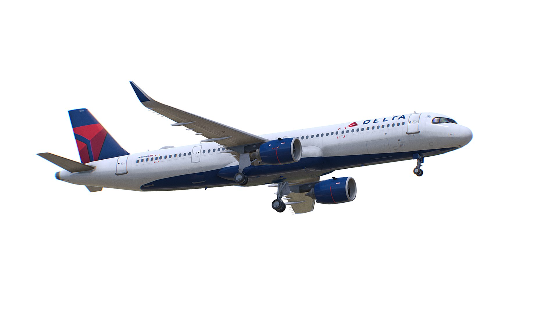 Airbus A321neo Delta Airlines 3D Model - TurboSquid 2104722