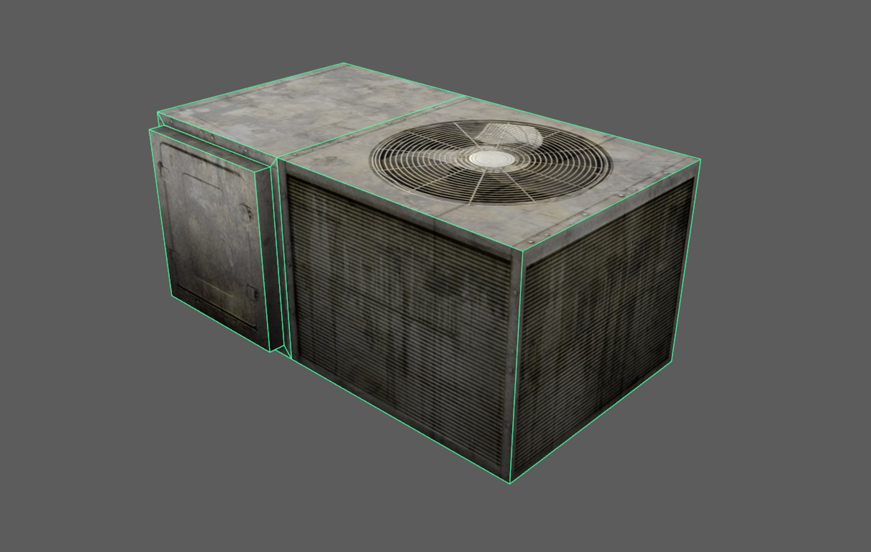 3d air conditioner model