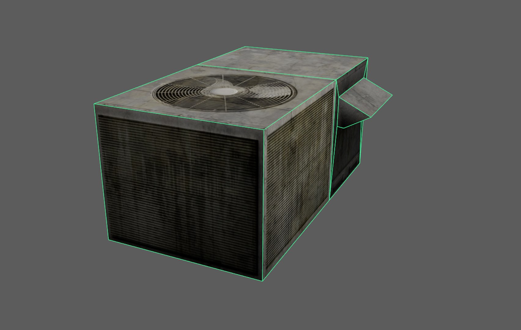 3d air conditioner model