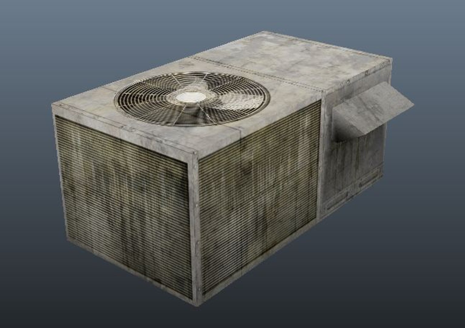 3d air conditioner model