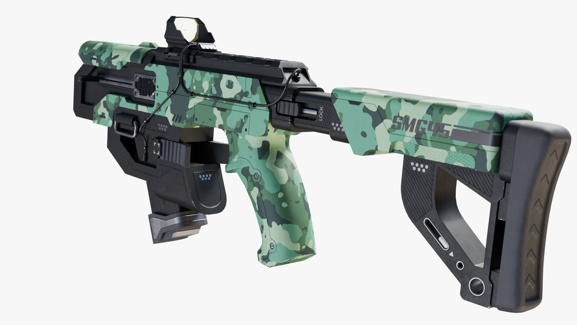 Futuristic Weapons 3D - TurboSquid 2390220