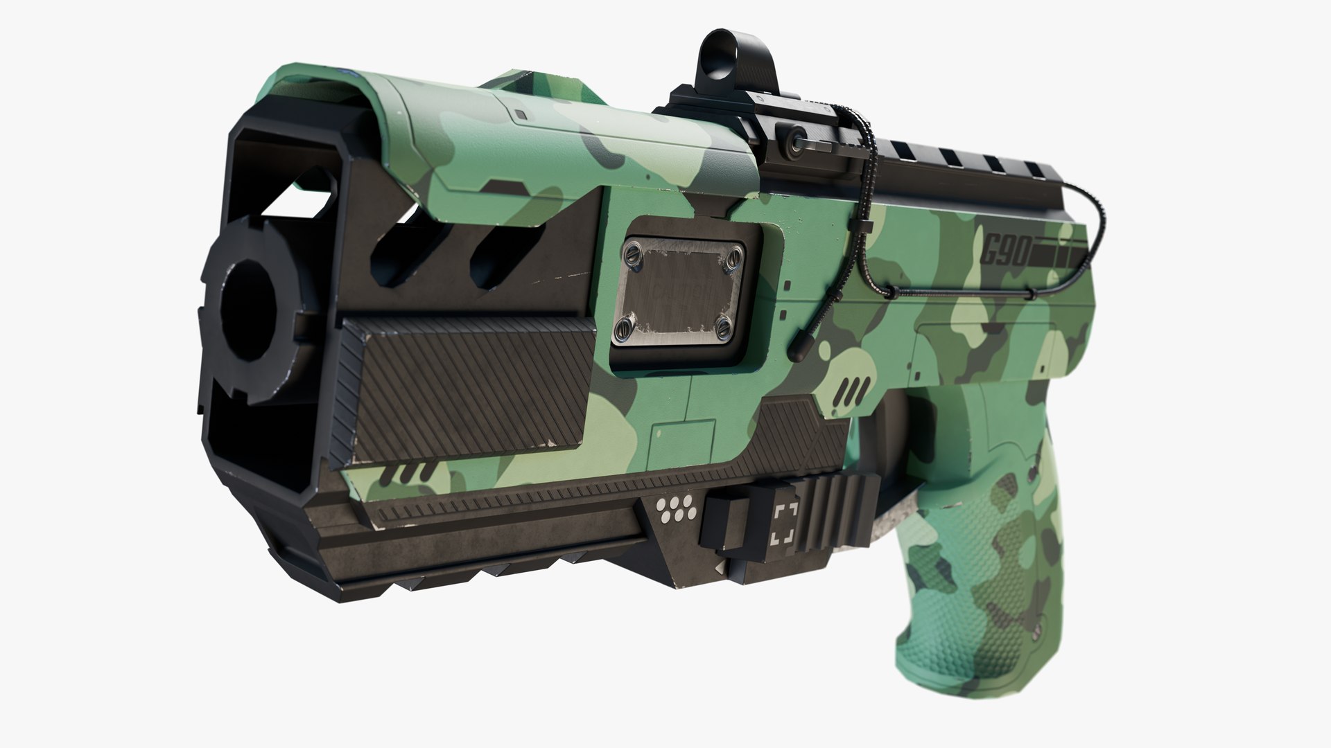 Futuristic Weapons 3D - TurboSquid 2390220