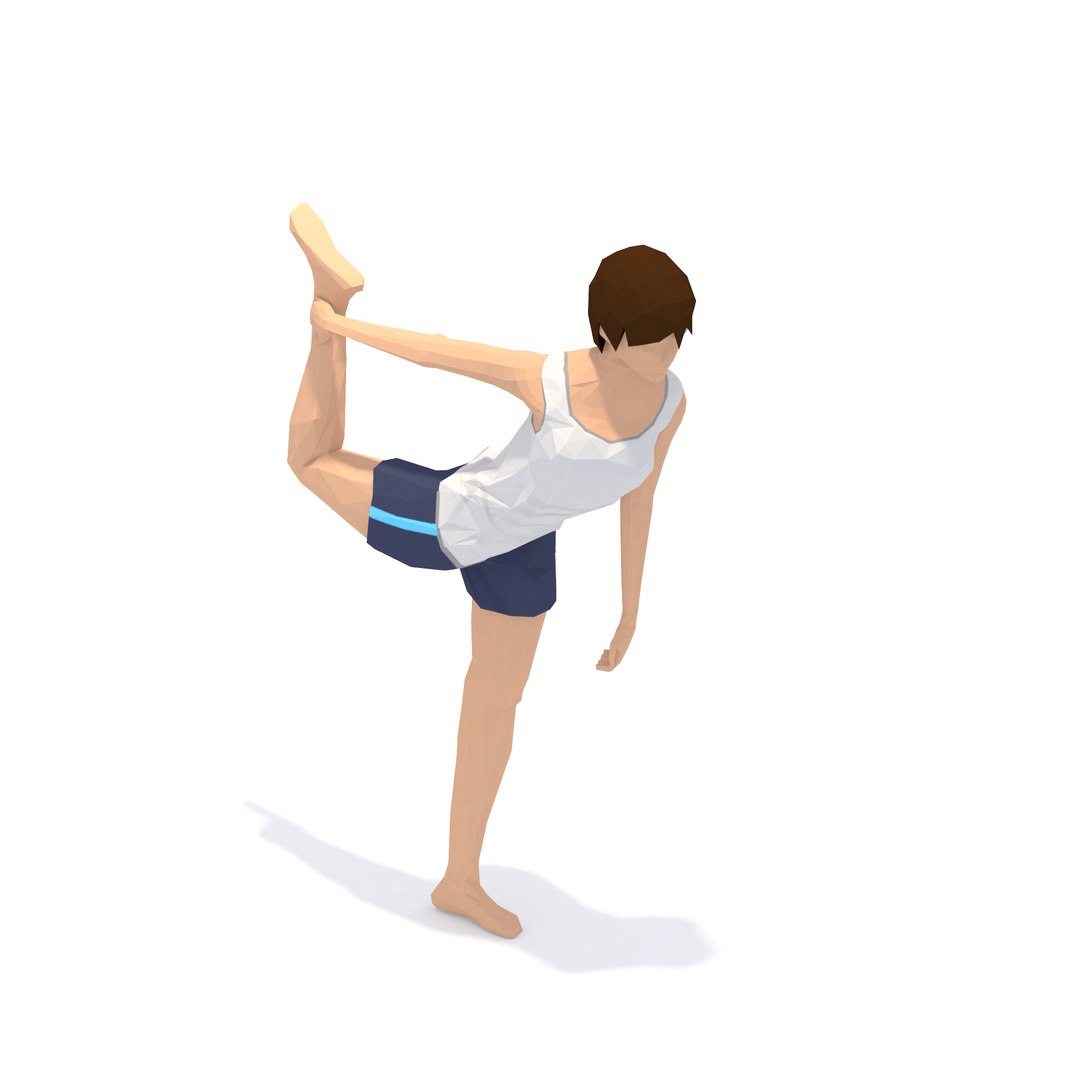 3D Animations Exercise Yoga Woman Model - TurboSquid 1707588