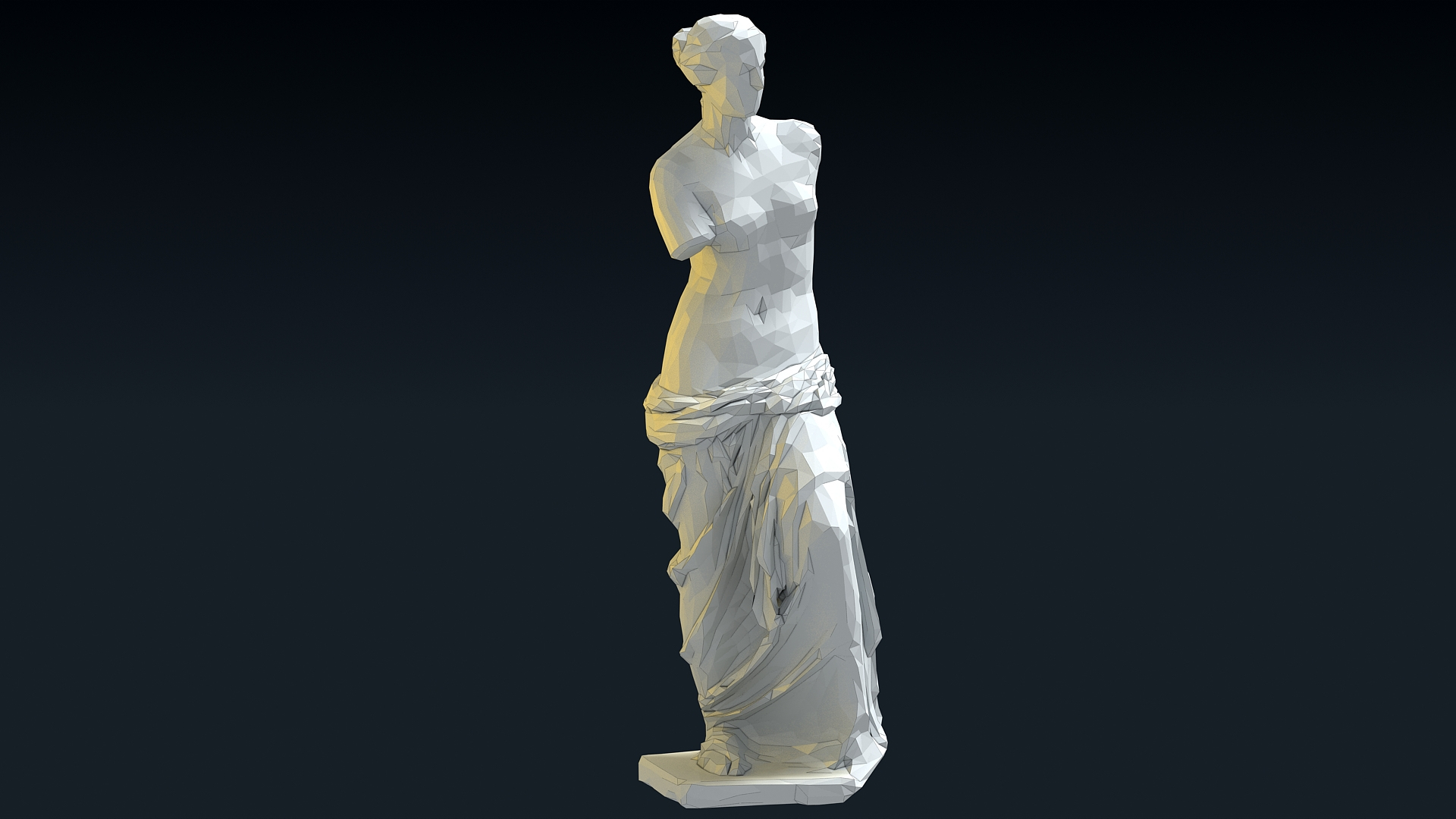 밀로의 비너스 동상 3D 모델 - TurboSquid 1667819