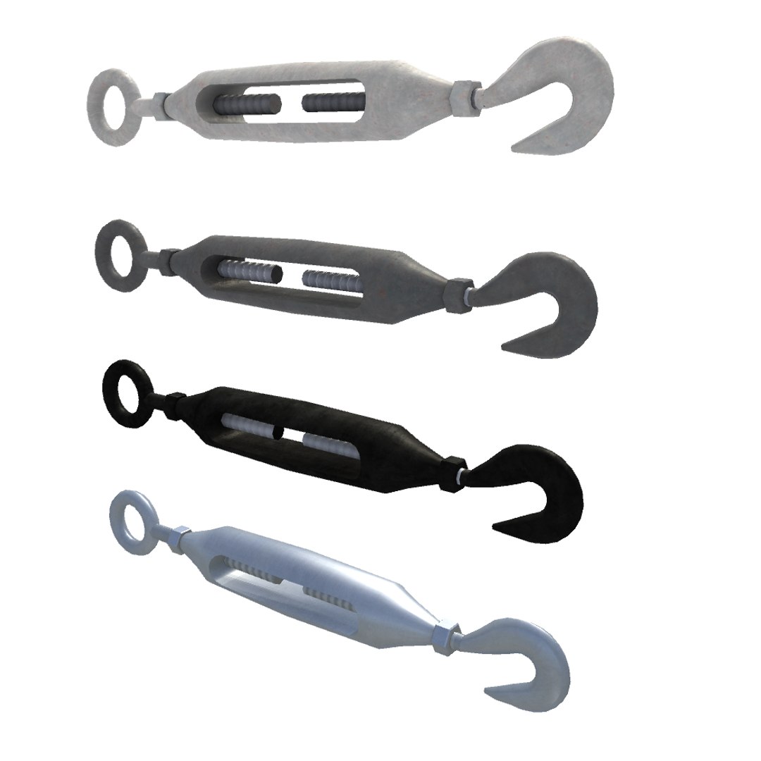 Turnbuckle 3D Model - TurboSquid 1439597