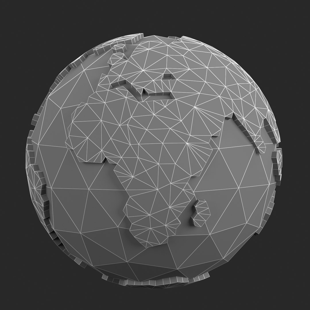 3D Cartoon Earth Model - TurboSquid 1266733