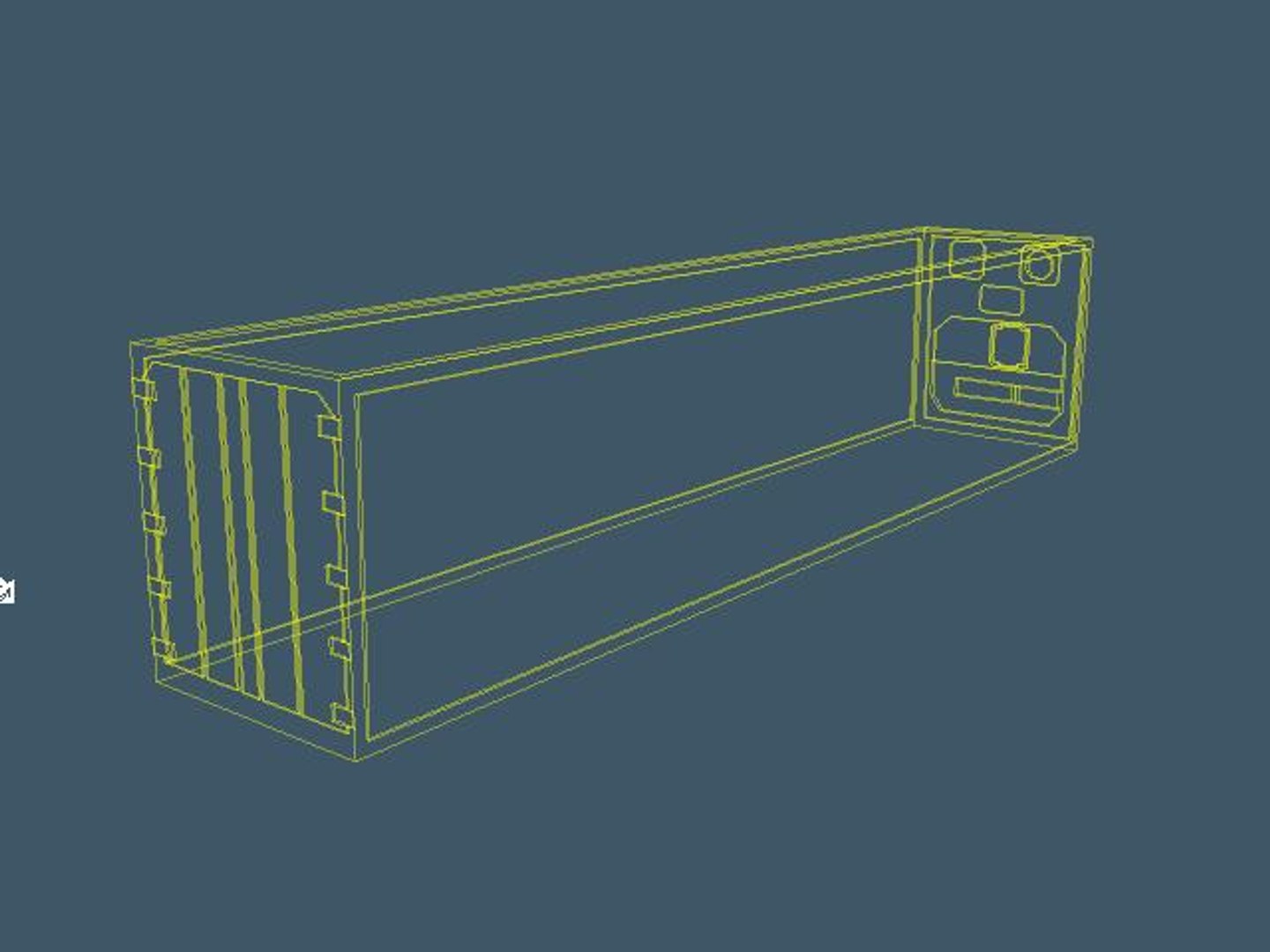 3d Container Model