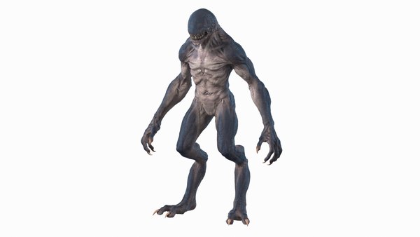 3D Monster Creature Rigged for Cinema 4D - TurboSquid 1717747