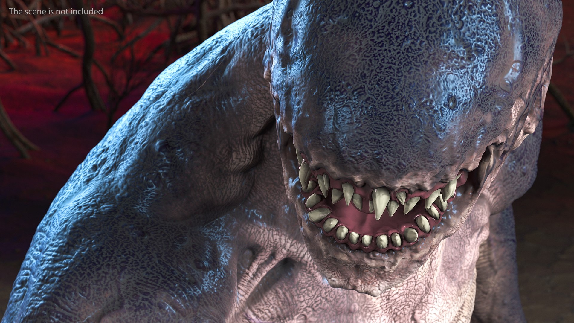 3D Monster Creature Rigged for Cinema 4D - TurboSquid 1717747