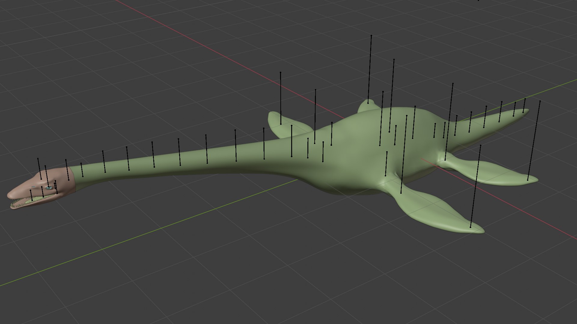Elasmosaurus Plesiosaur 3D Model - TurboSquid 2409963