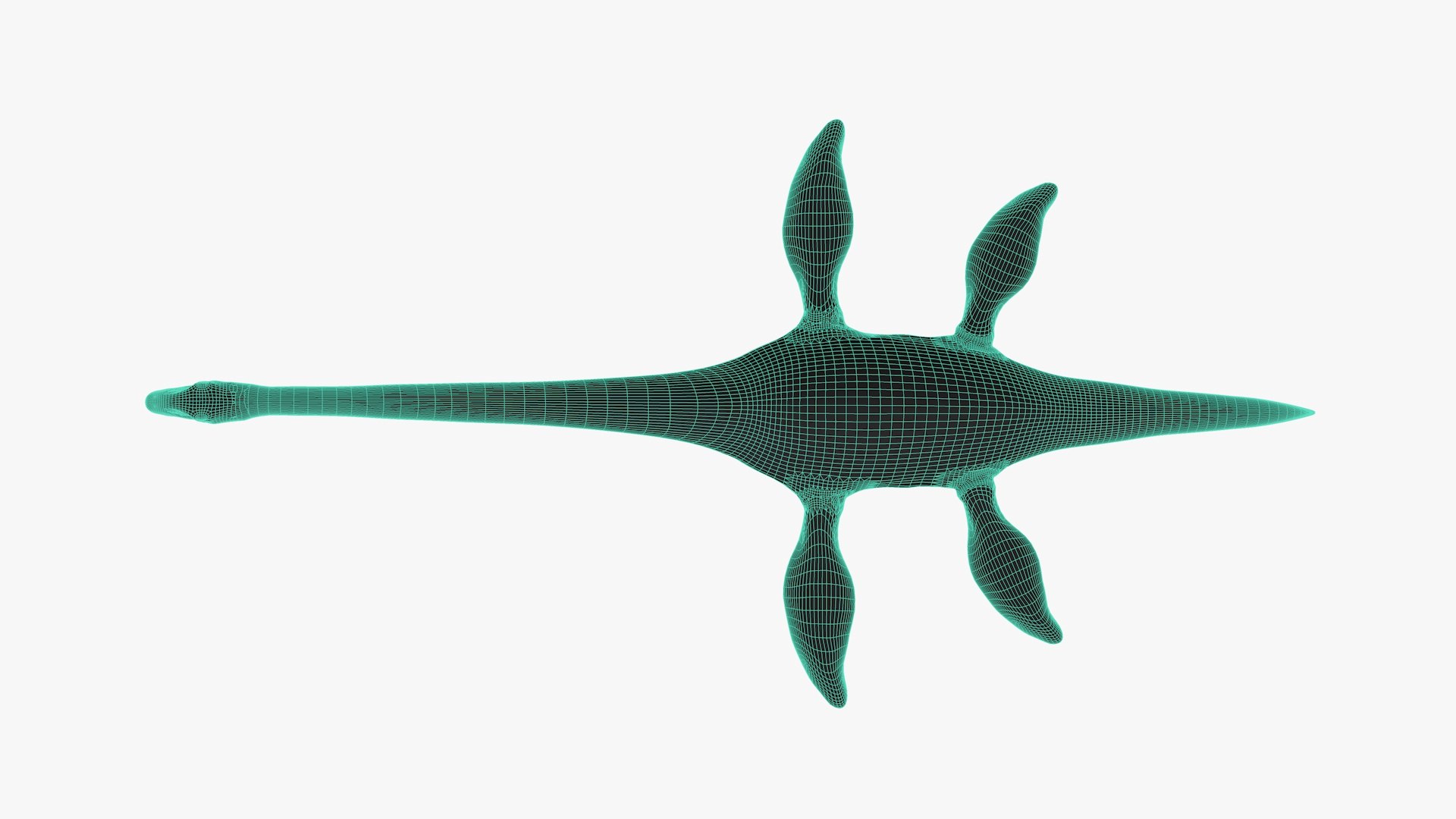Elasmosaurus Plesiosaur 3D Model - TurboSquid 2409963