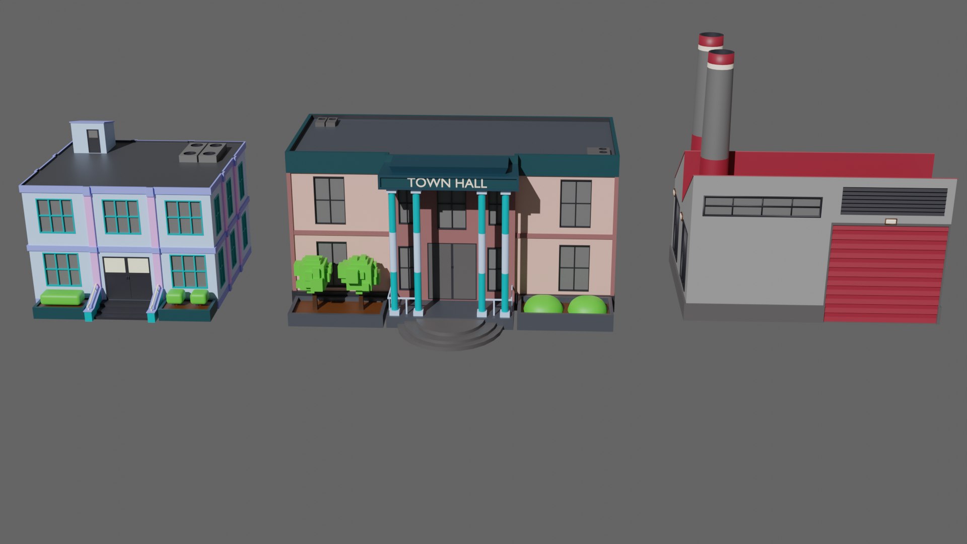 SIMPLE BUILD PACKAGE - Low Poly 3D Model - TurboSquid 2057208