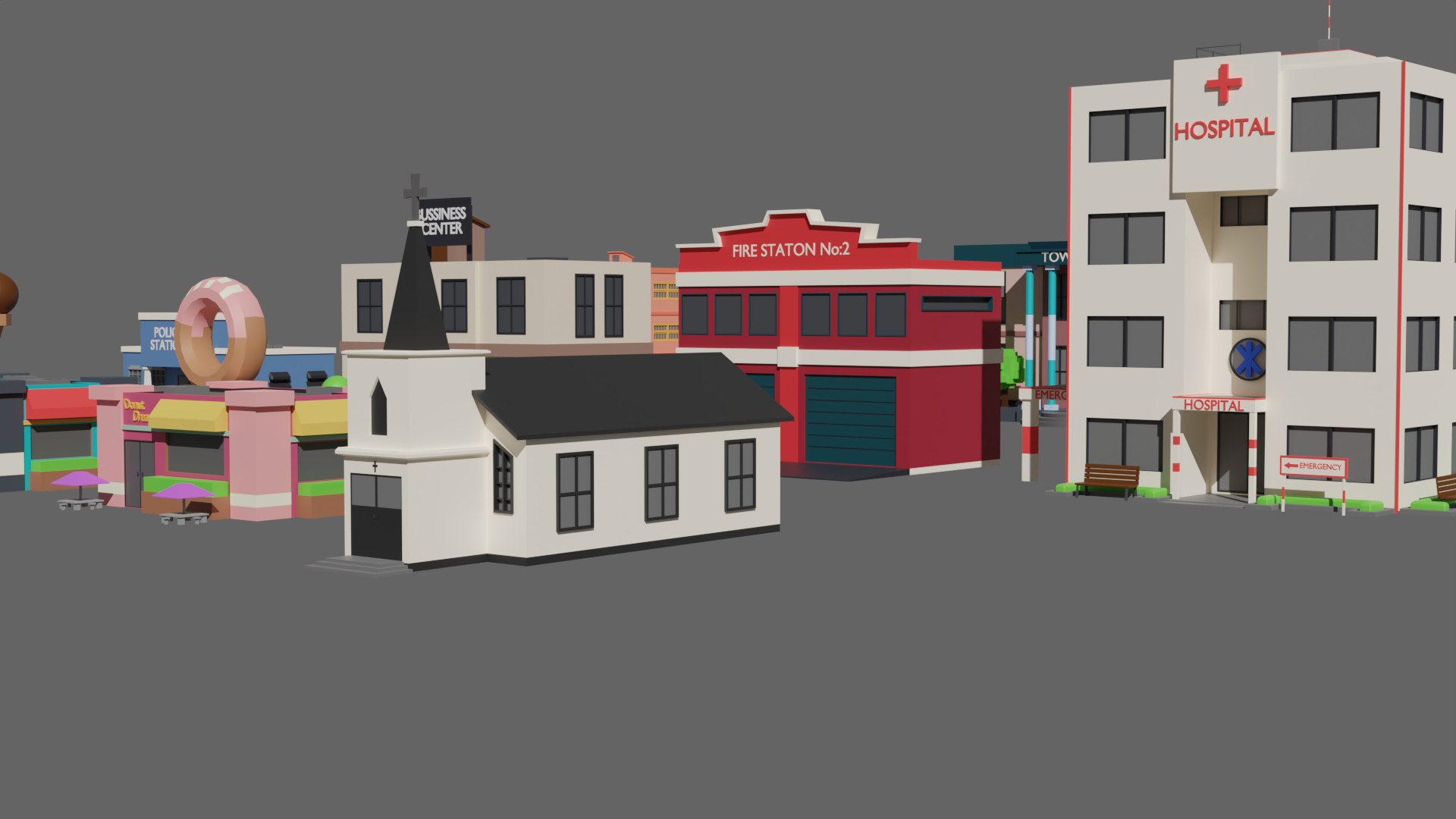 SIMPLE BUILD PACKAGE - Low Poly 3D Model - TurboSquid 2057208
