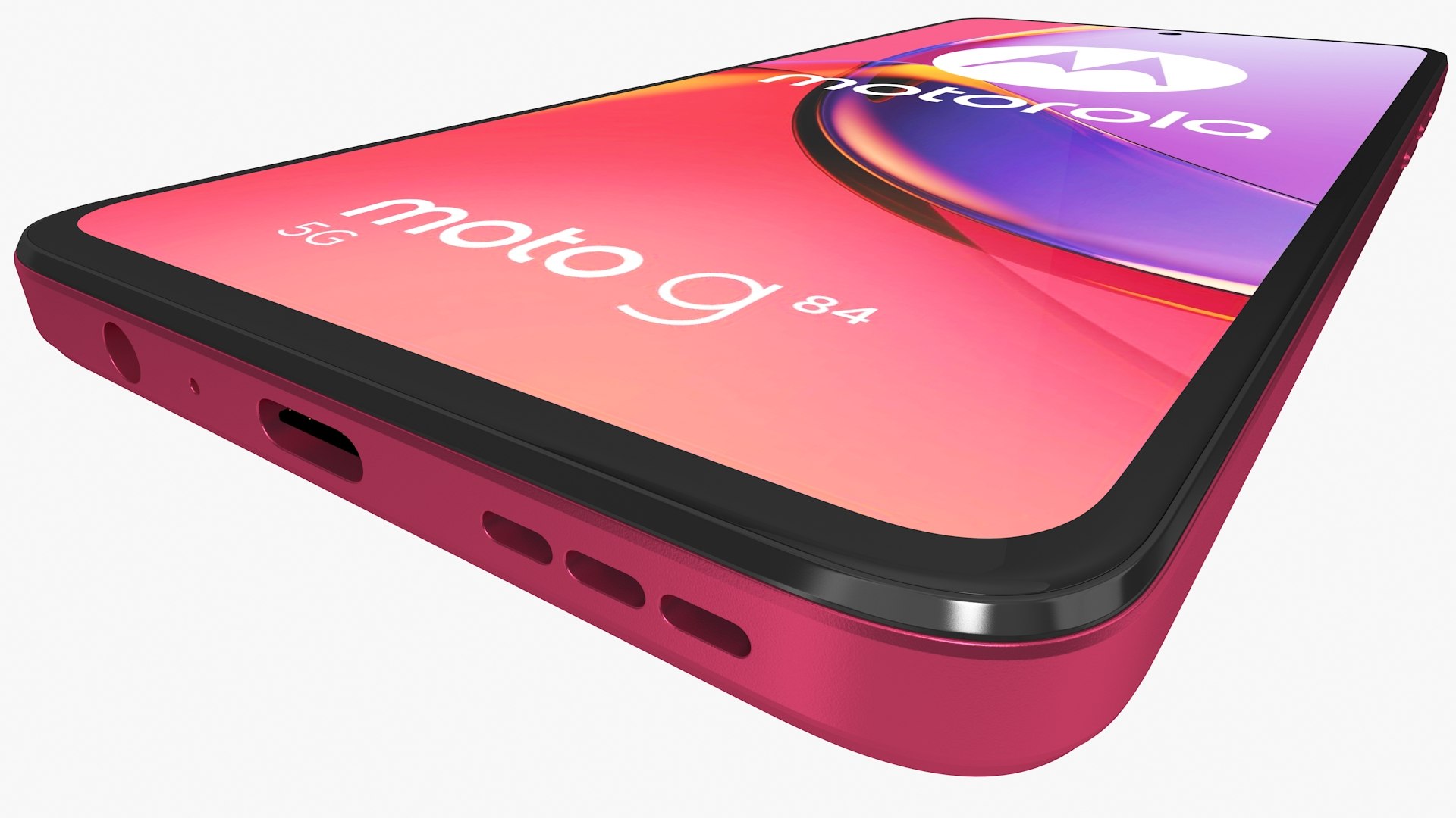 3D Motorola Moto G84 Magenta - TurboSquid 2129469