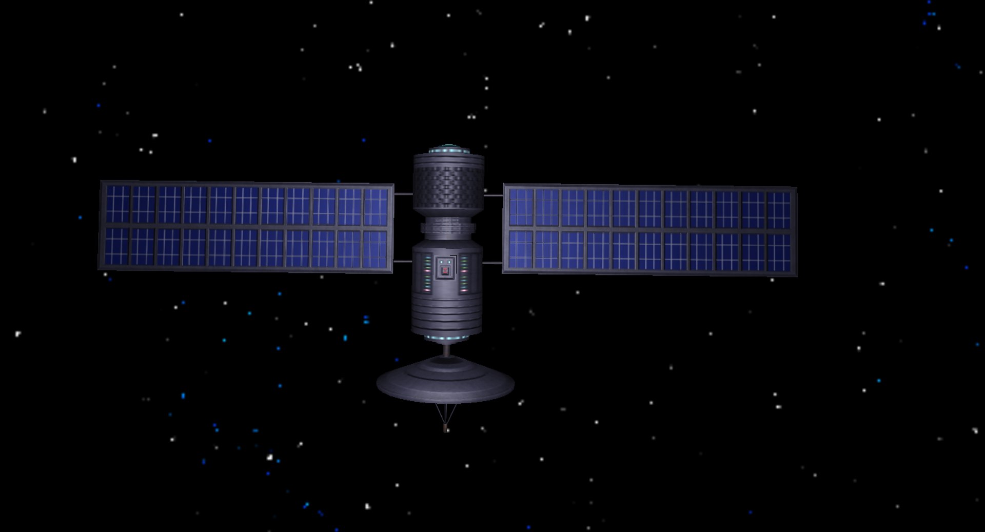 Satellite Space 3d Model