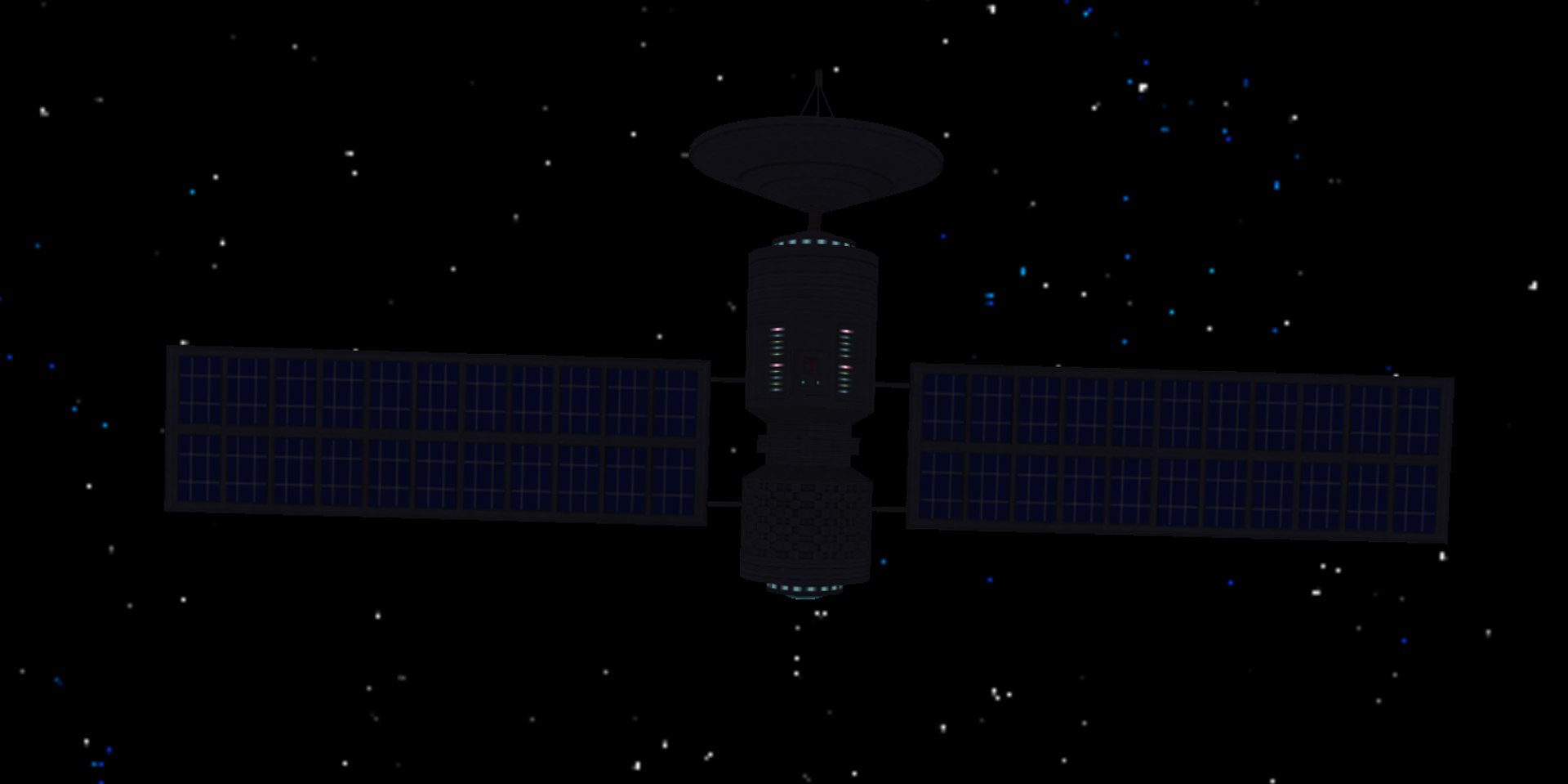 Satellite Space 3d Model