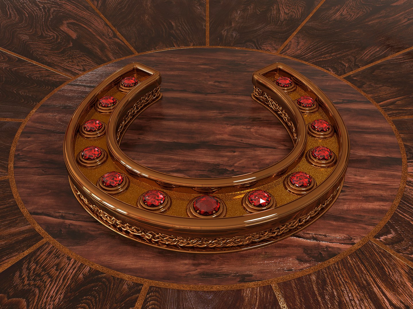 3D Horseshoe Ruby Model - TurboSquid 1230842